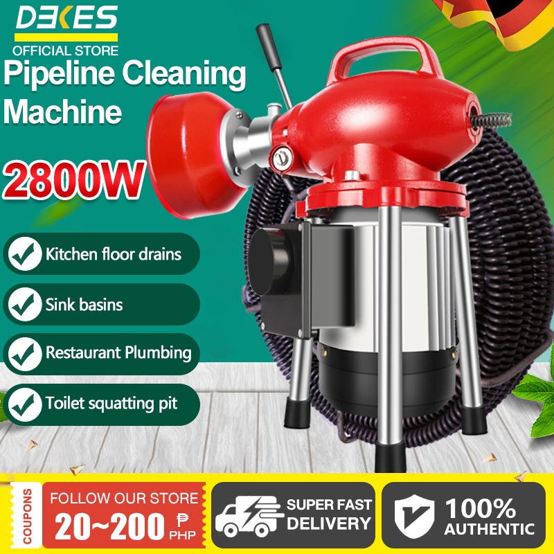 Electric Pipe Automatic Dredge Machine Professional Clear Toilet ...