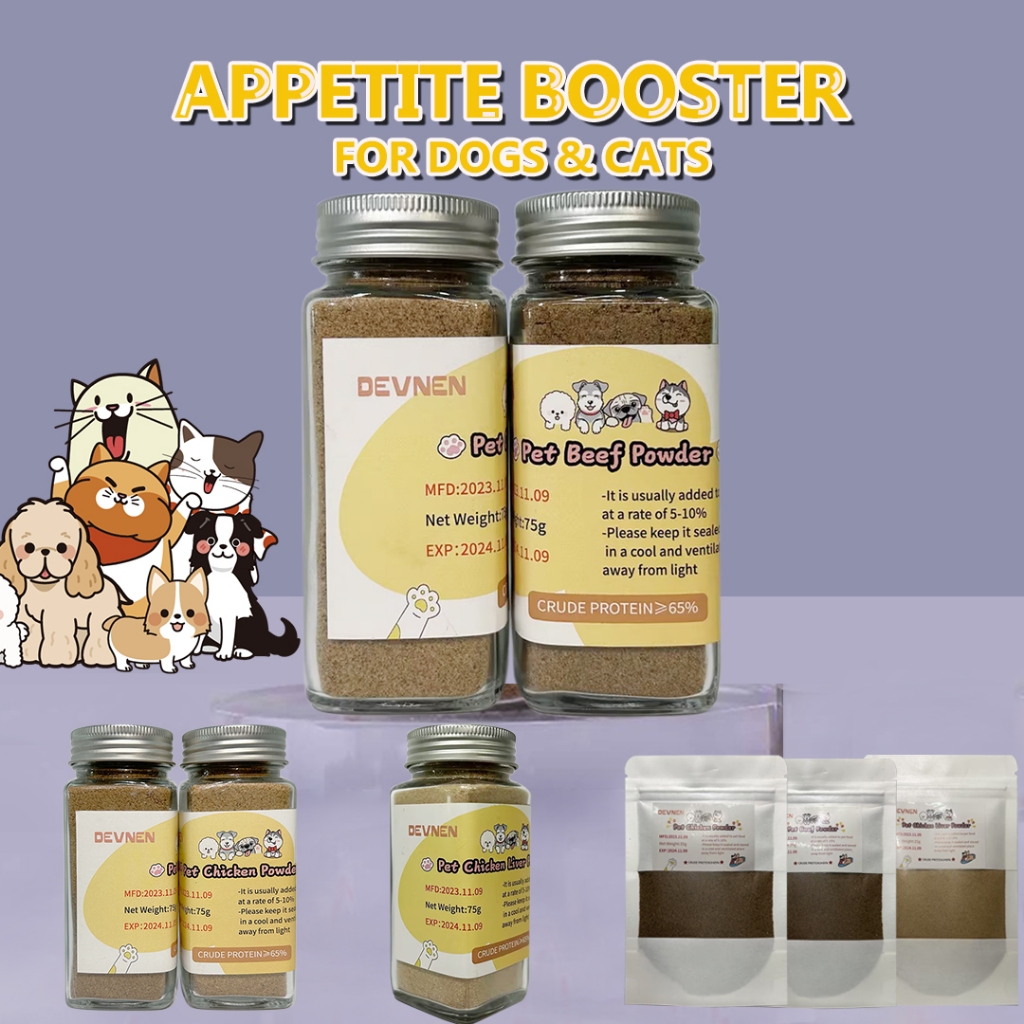 Pet Natural Liver Chicken Beef Sprinkles Appetite Booster For Dog Cat ...