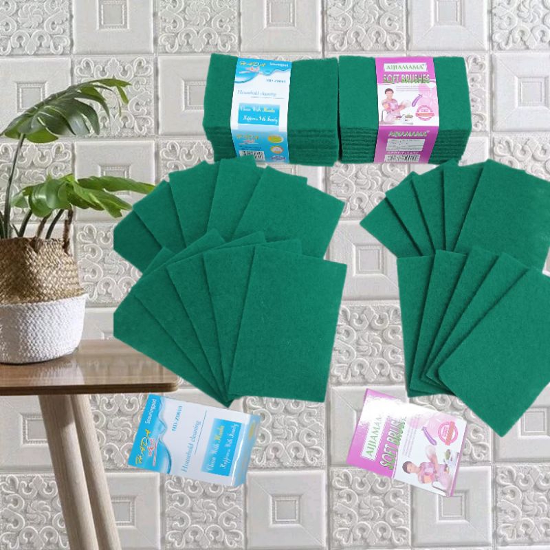 10 pieces HADA/ AIJIAMAMA SOFT BRUSHES/KING/ULIEKE Scouring Pad ...