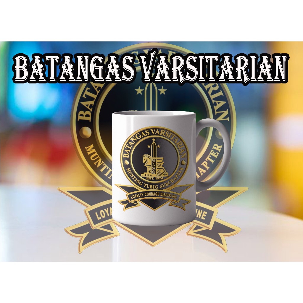 BATANGAS VARSITARIAN FRATERNITY MUG | Shopee Philippines