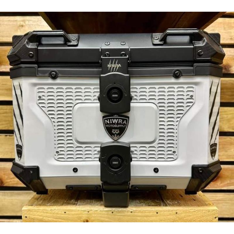 NEW‼️22L,25L,35,45L,55L/50L and 65L ALLOY TOP BOX NIWRA | Shopee Philippines