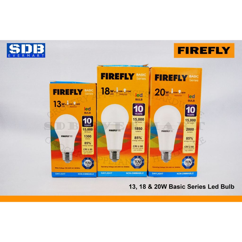 Firefly-Led Bulb Basic Series-3watts 4watts 9watts 11watts 13watts ...