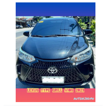Lexus Grill Toyota Vios 2023 Glossy Type | Shopee Philippines