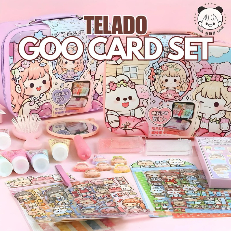 TELADO Goo Card Set/DIY Art set | Shopee Philippines