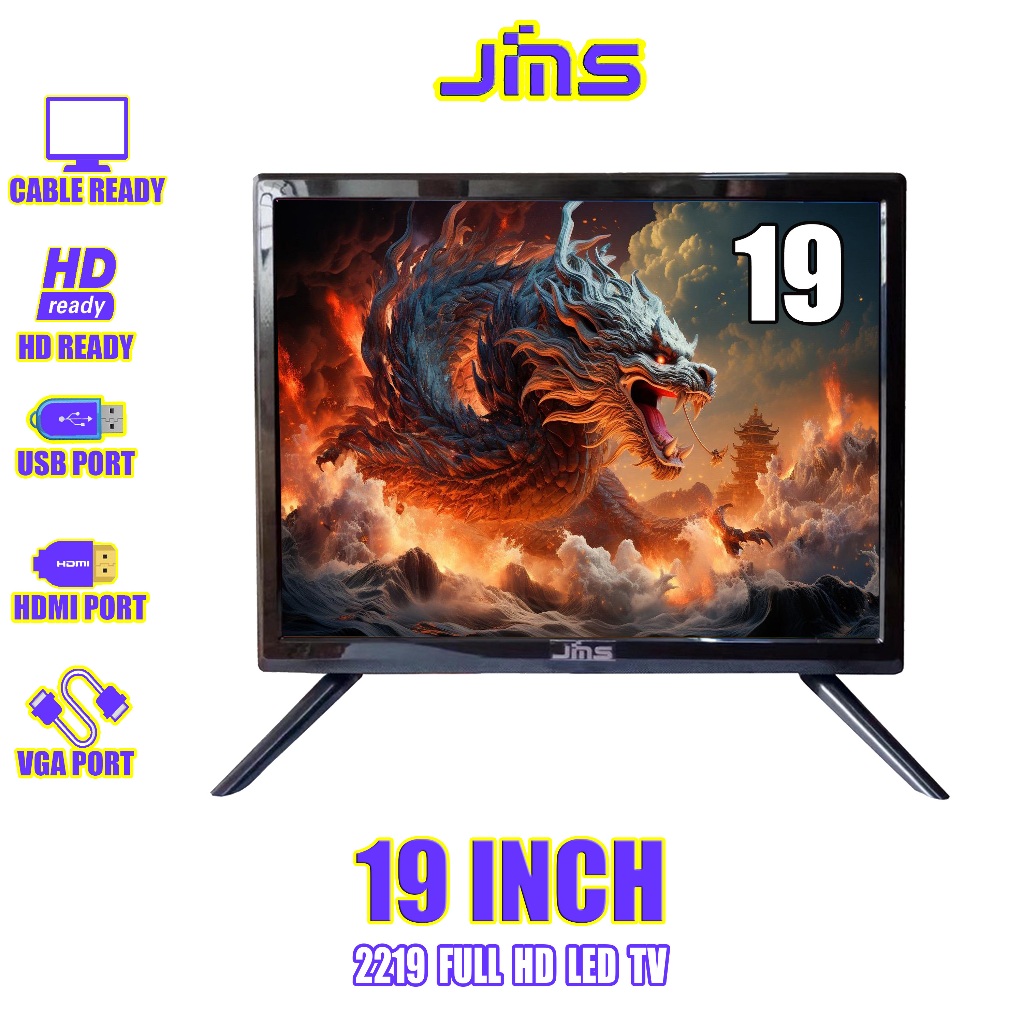 JMS 2219 / MEGASONIC M22G WITH 19 Inch SCREEN Full HD LED TV LED-2219 | Shopee Philippines