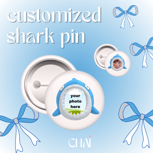 CUSTOMIZED SHARK PIN | CHAI STUDIOS | Shopee Philippines