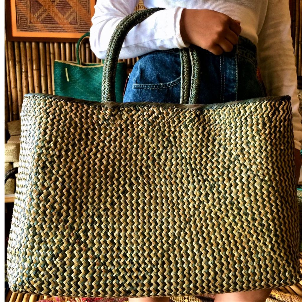 TWWA Tagolwanen Handwoven Sodsod Grass Bayong Bag | Shopee Philippines