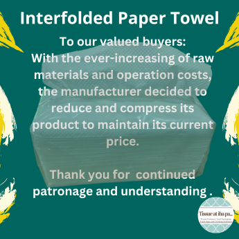 150 Pulls Paper Towel Interfolded Tissue 100% Virgin Pulp 1Ply 1Pack ...