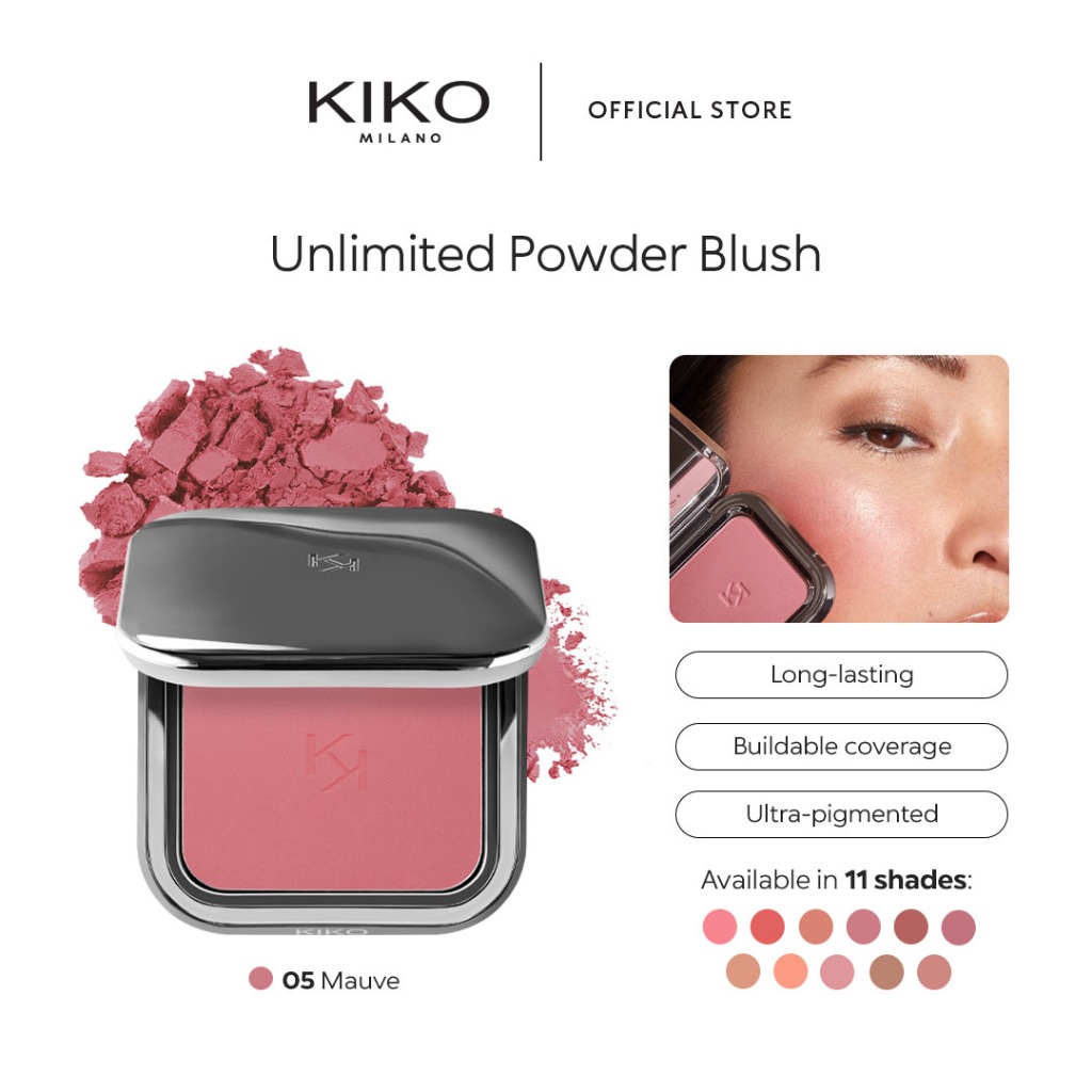 KIKO Milano Unlimited Powder Blush | Shopee Philippines