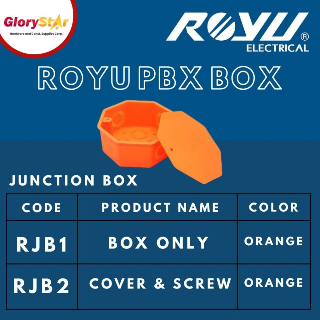 ROYU ELECTRICAL JUNCTION BOX | Shopee Philippines