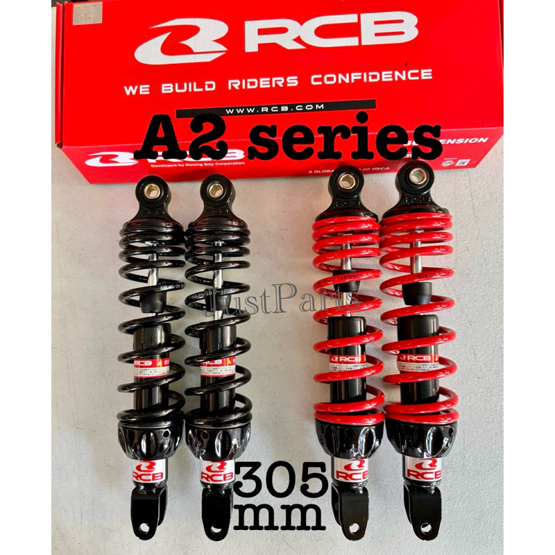RCB A2 Series Dual Shock Absorber NMAX V1 V2, Aerox V1 V2 305mm ...