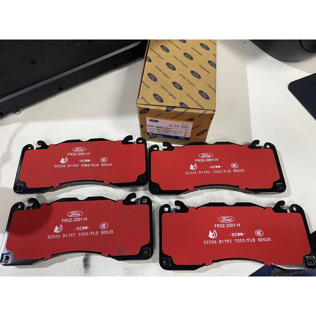 BRAKE PAD FA ( FR3Z-2001-H, C, N ) FOR FORD MUSTANG NEW MODEL | Shopee ...