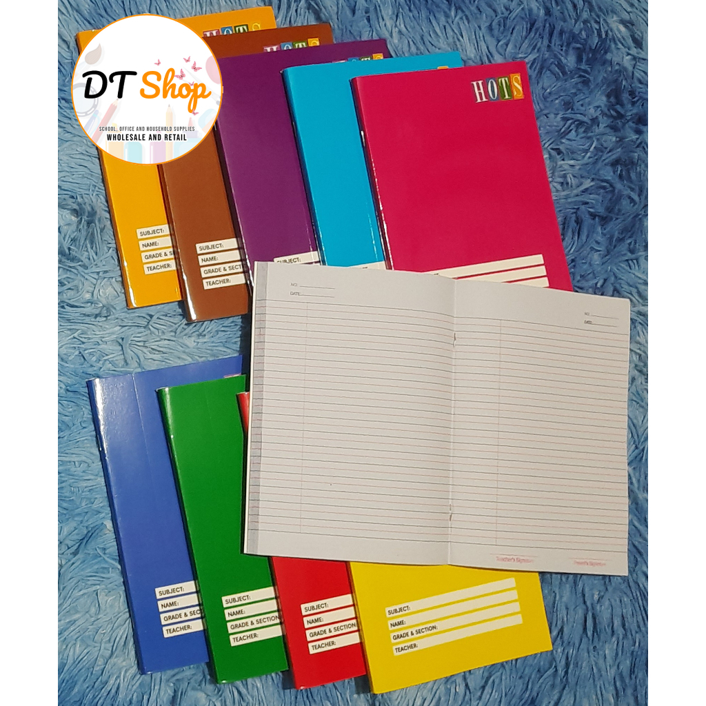 Dtshop Notebook Per Box 200 Pcs Writing Composition Spiral Yarn Shopee Philippines