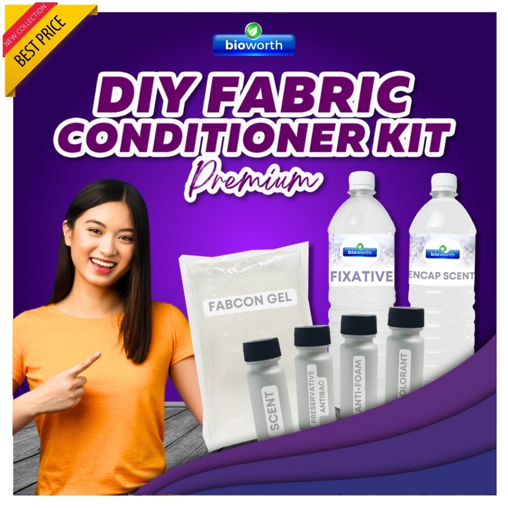 Bioworth Premium Fabric Conditioner Kit 10L Fabric Softener Ingredients ...