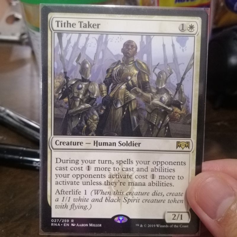 1 WOC Tithe Taker WOC MTG card magic the gathering CCG | Shopee Philippines