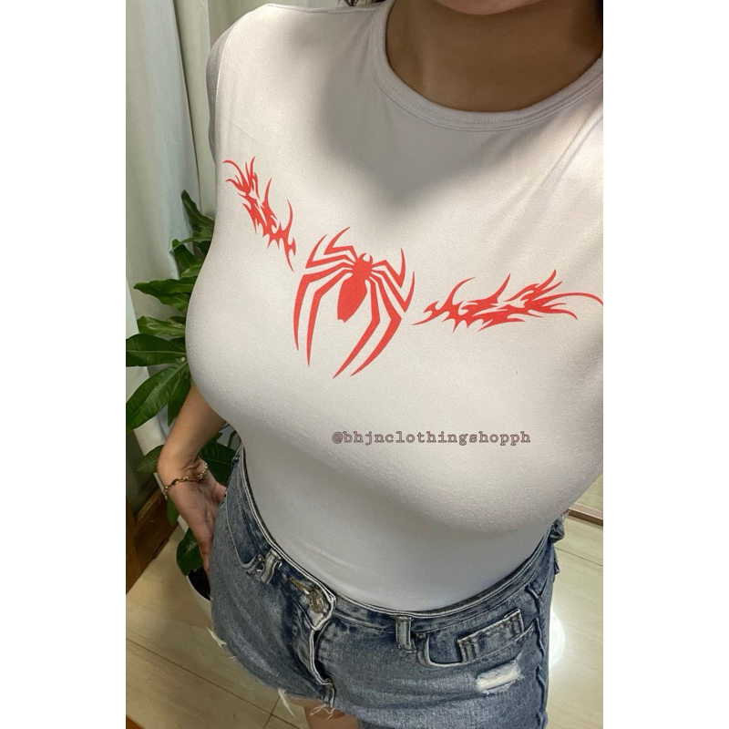 BHJN GWEN STACY EDITION FEBU DOUBLE LINING TOP | Shopee Philippines