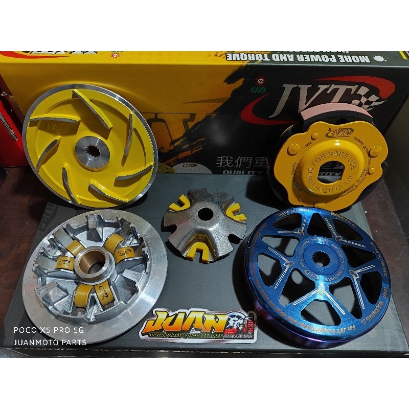 JVT CVT Set Forged Titanium For Nmax/Aerox v1/v2 | Shopee Philippines