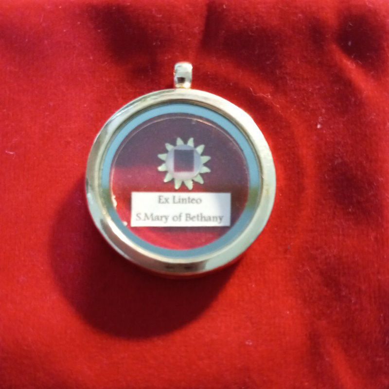 St. Mary of Betany/Santa Maria de Betania Memento Locket | Shopee ...