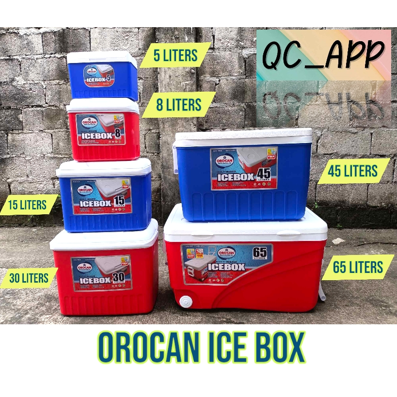OROCAN ICE BOX with free ice cooper / insulated cooler | Shopee Philippines