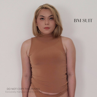 Cielo Top | Turtleneck Sando | by BM Suit | Shopee Philippines