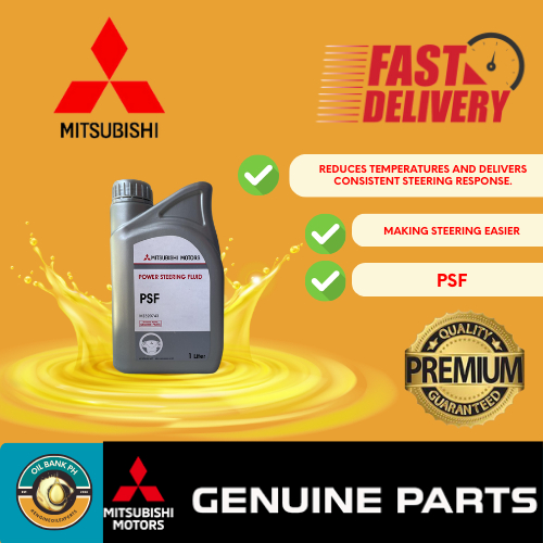 MITSUBISHI MOTORS POWER STEERING FLUID PSF 1L | Shopee Philippines