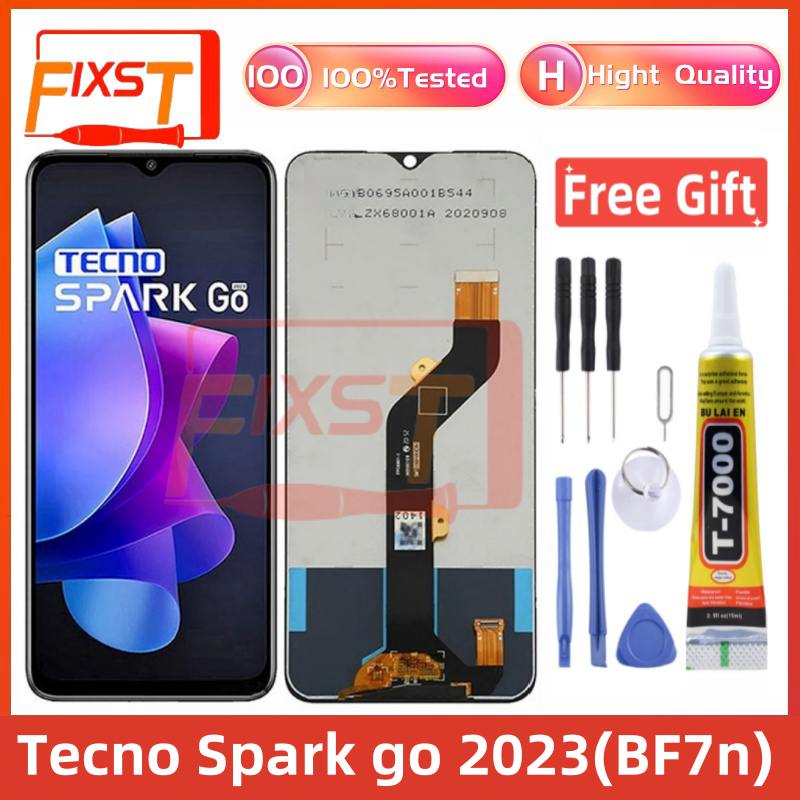 Tecno Spark go 2023 Infinix Smart 7 ITEL A60S S23 Tecno Spark 10 10C LCD Display | Shopee ...