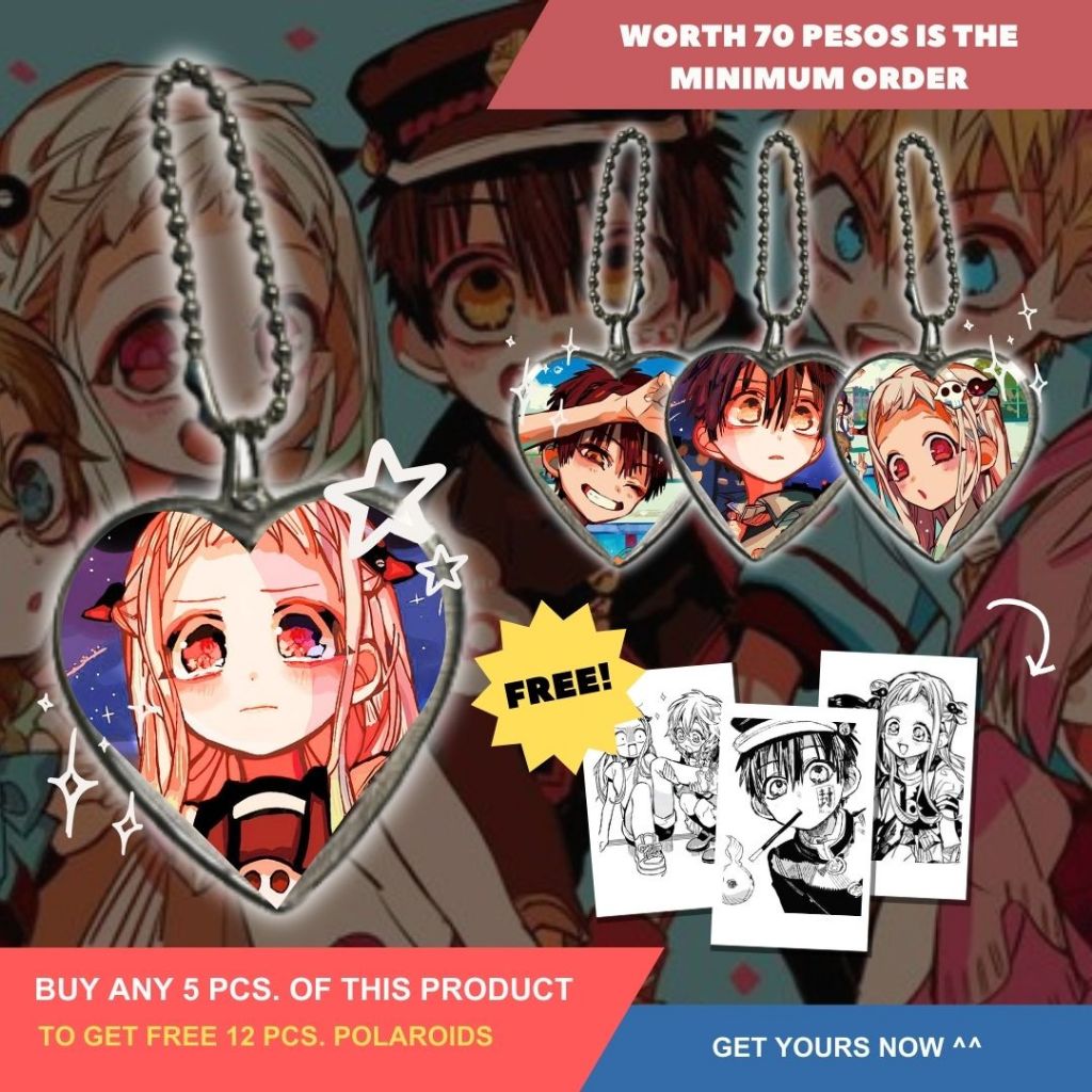 Toilet Bound Hanako-kun Hanako and Yashiro Matching Heart Anime ...