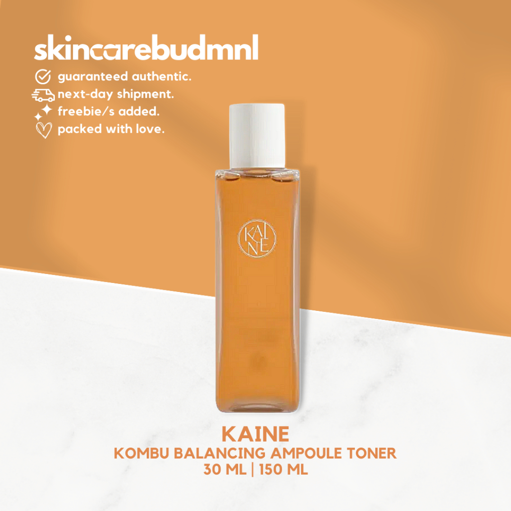 Kaine Kombu Balancing Ampoule Toner 150 ml | 30 ml by skincarebudmnl | Shopee Philippines