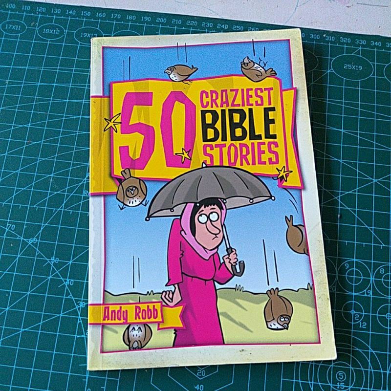 50 craziest Bible Stories by Andy Robb colored Illustrations Secondhand ...