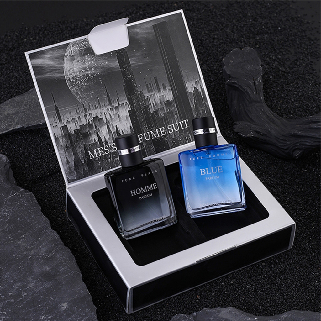 Genuine glamour gift box men's perfume fresh and long lasting light ...