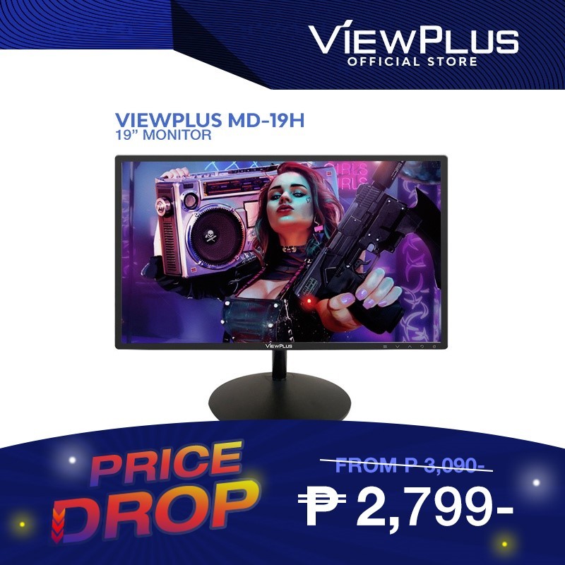 Viewplus 19” Monitor MD-19H (VGA, 60Hz, TN) | Shopee Philippines