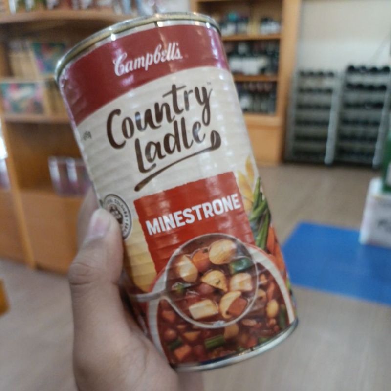 Campbells Country Ladle MINESTRONE 495g | Shopee Philippines