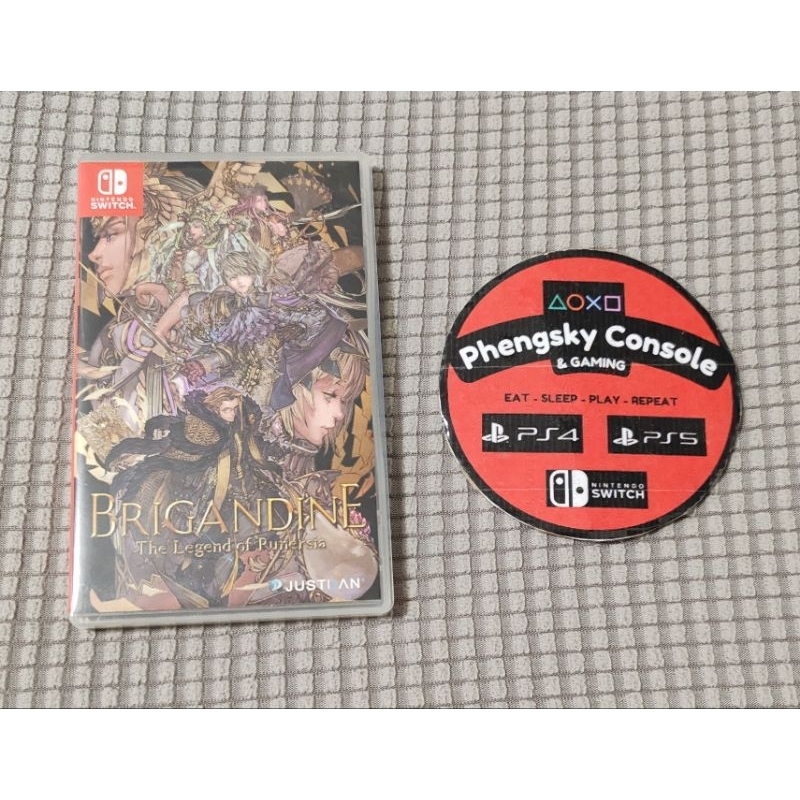 Brigandine The Legend of runersia (Nintendo switch game) [physical game ...