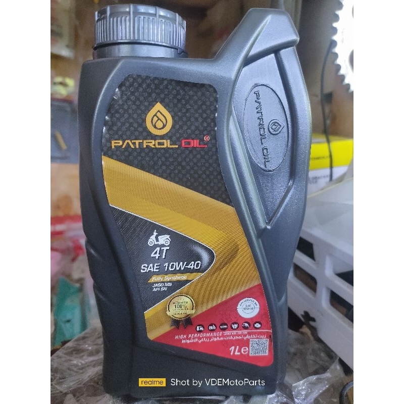 PATROL SCOOTER OIL 10W-40 FULLY SYNTHETIC MADE IN UAE (1 Liter) BUY 2 ...