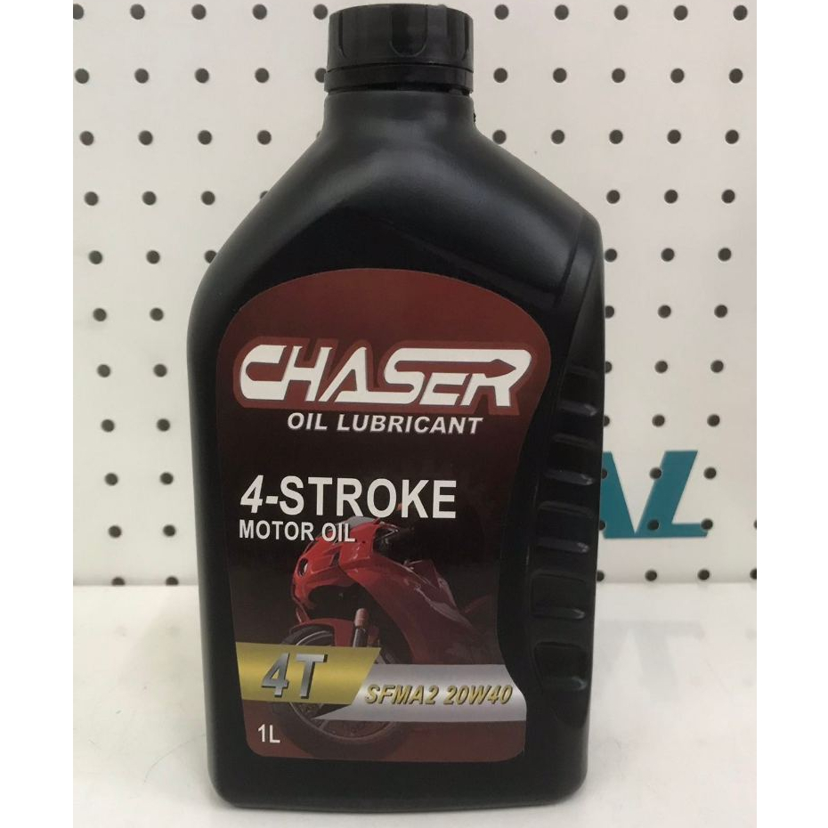 4-STROKE motor oil CHASER 1L | Shopee Philippines