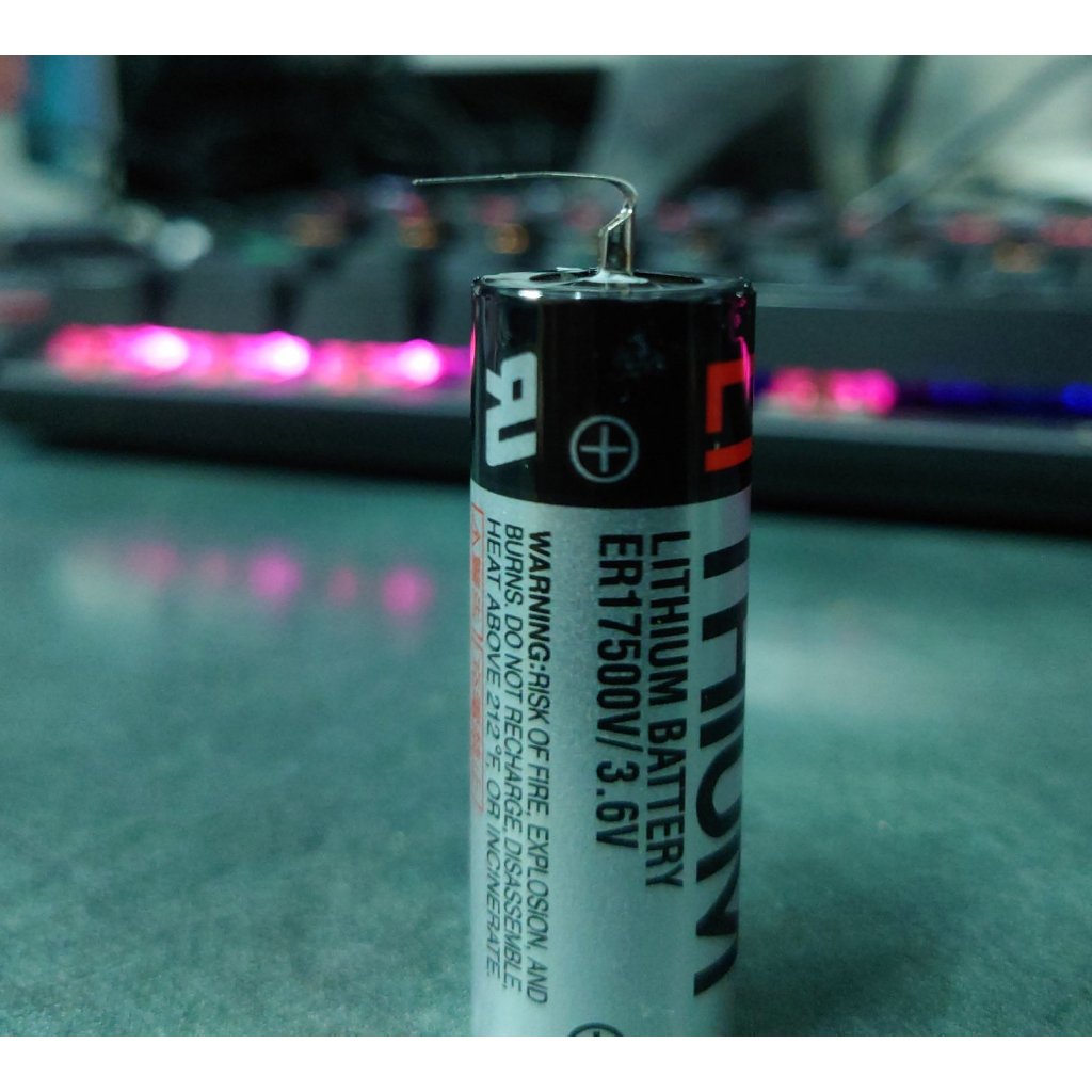 Plc Battery ER17500 ER17/50 3.6v 1750mah | Shopee Philippines