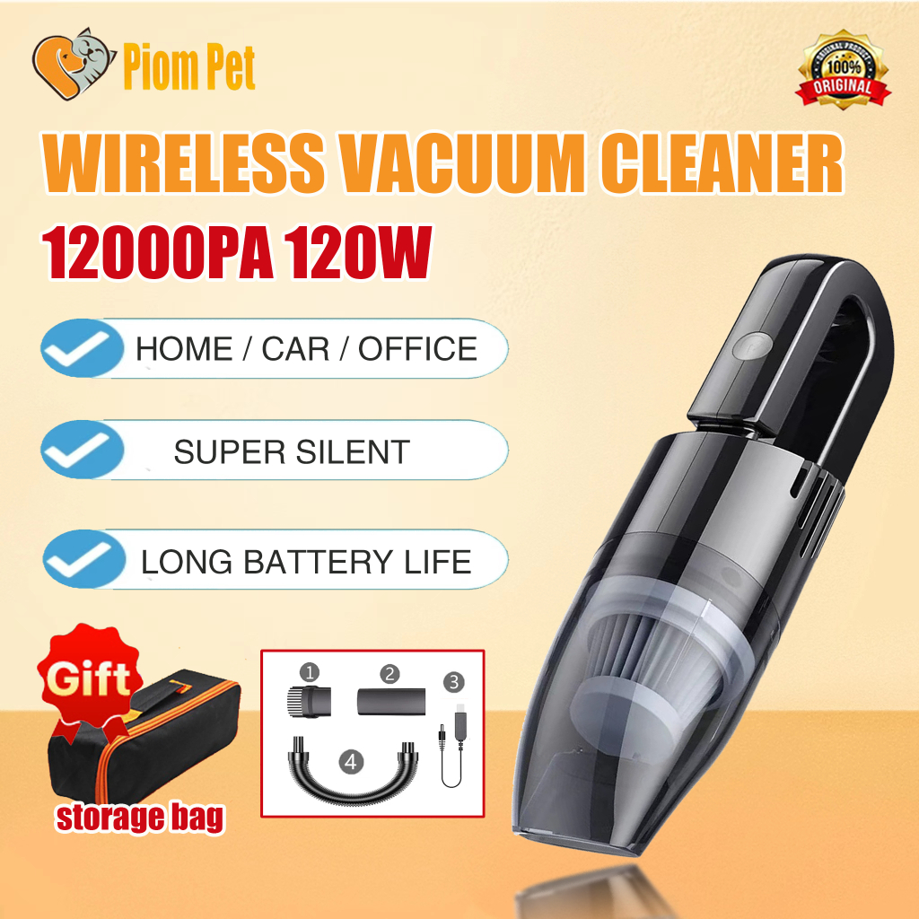 Car Vacuum Cleaner Wireless for Home Handheld Portable Vaccum Cordless ...