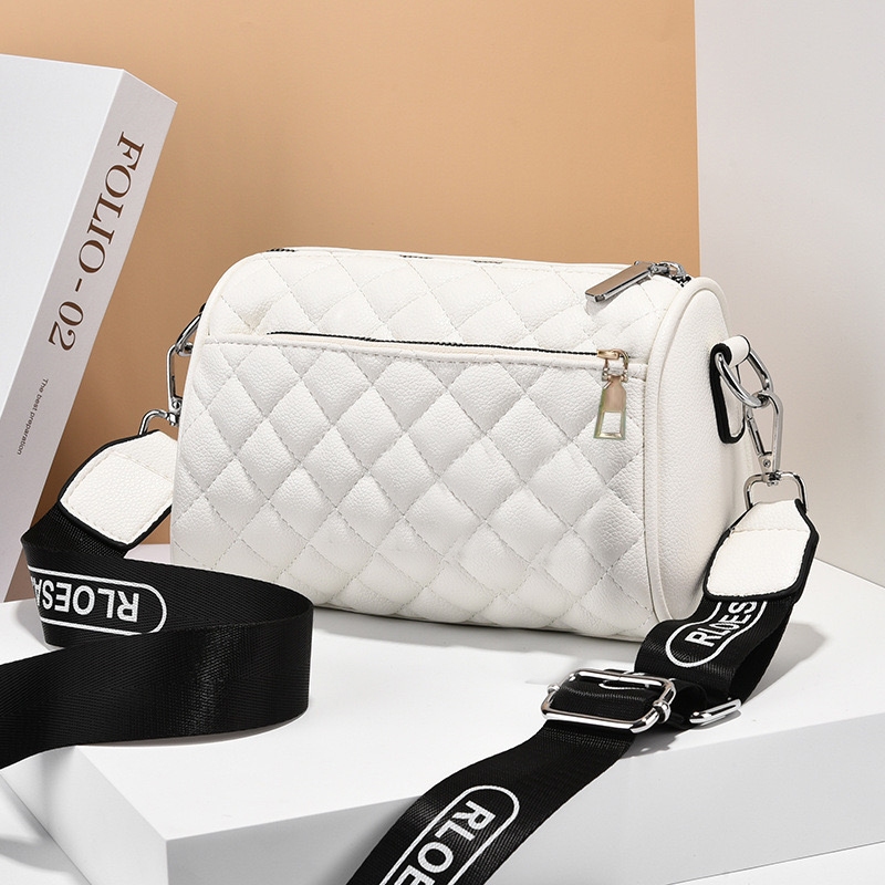 catherine bag#1608 korean leather zipper sling shouder bag for women ...