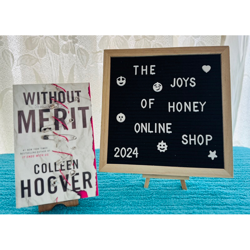 COLLEEN HOOVER - Without Merit (with slight markings) | Shopee Philippines