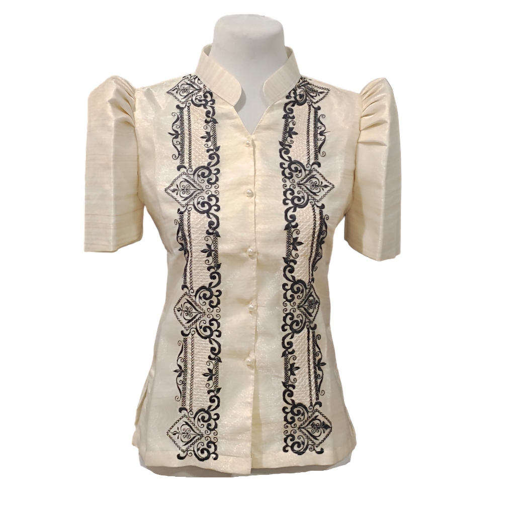 Modern Ladies Barong PREMIUM QUALITY pinya embroidered | Shopee Philippines