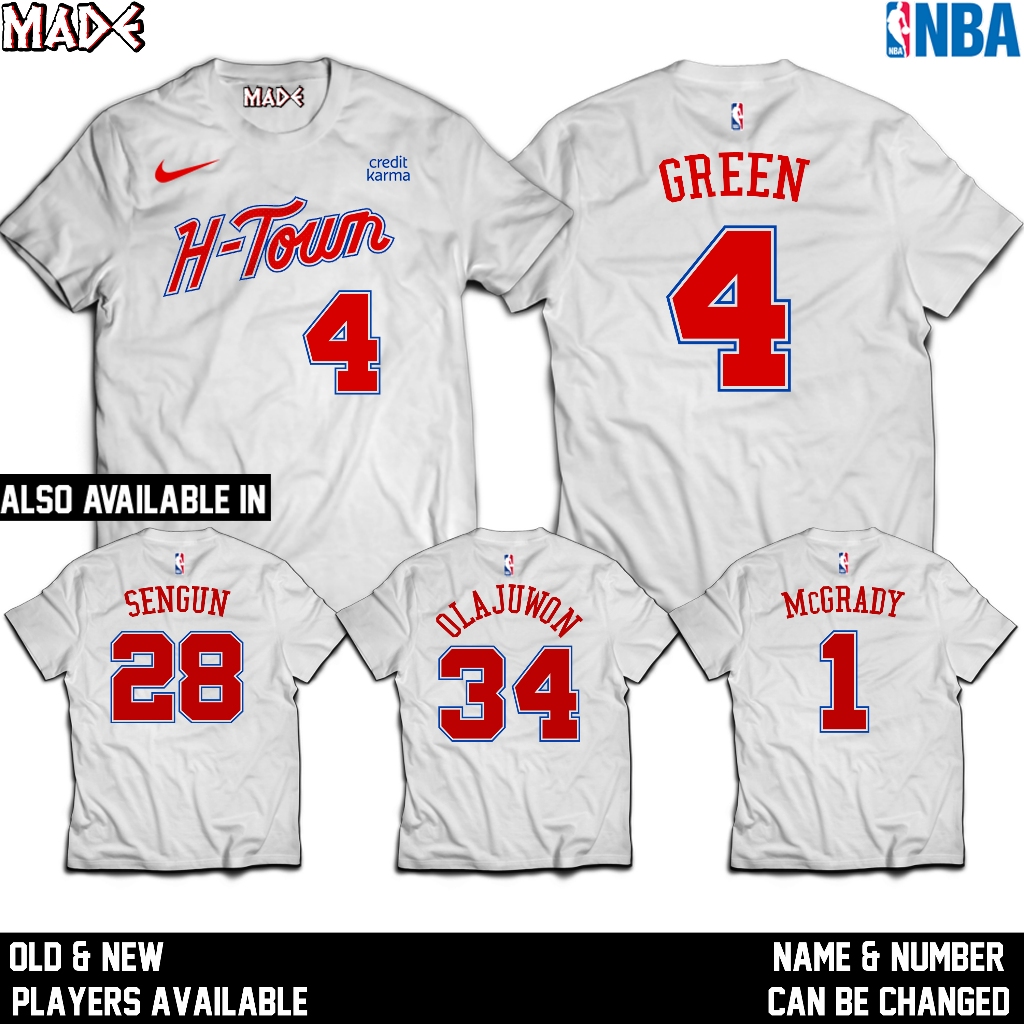 NBA - Houston Rockets Jalen Green Sengun Smith Jr. Olajuwon McGrady ...