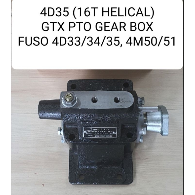 PTO Gear Box Fuso 4D33/34/35, 4M50/51 (16 Teeth HELICAL) | Shopee ...