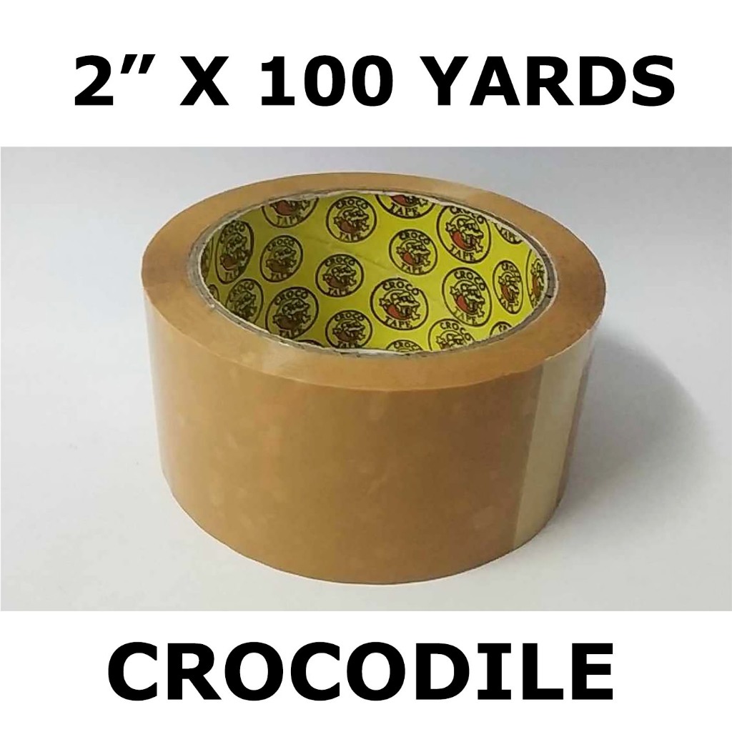 ORIGINAL CROCODILE PACKAGING TAPE 2" X 100 YARDS ...