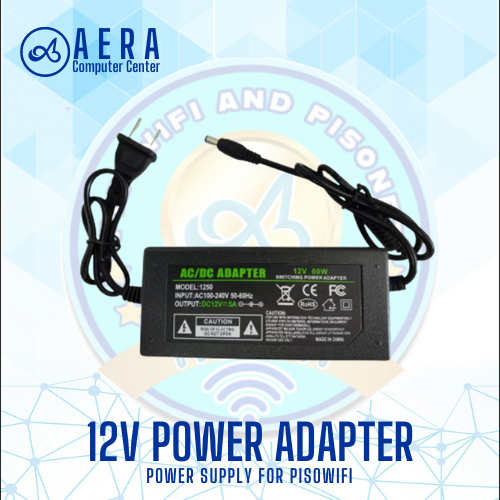 12V 5A 60Watts 12volts Adapter type power supply PSU / 5Amp 60w 12v ...
