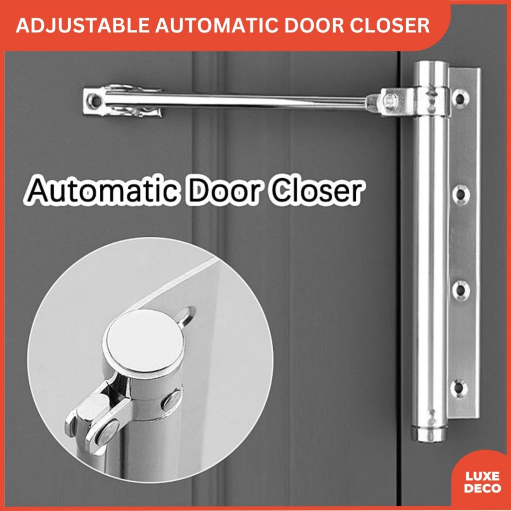 Stainless Steel Adjustable Automatic Door Closer for Residential ...