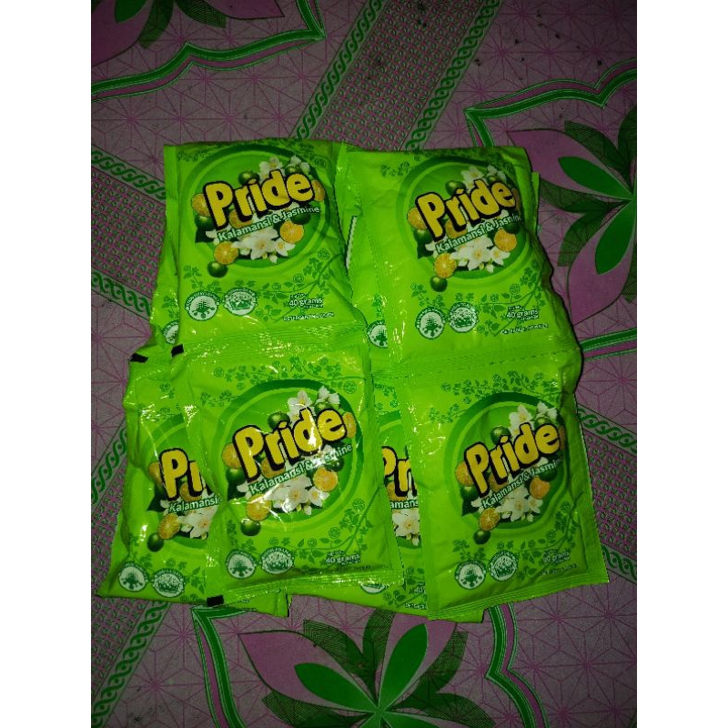 Pride Kalamansi and Jasmine Powder Detergent 40g x 12pcs | Shopee ...