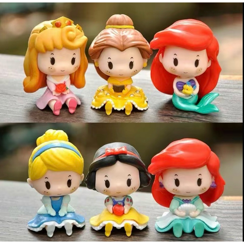 Disney Princess Collectible Figurine Set | Shopee Philippines