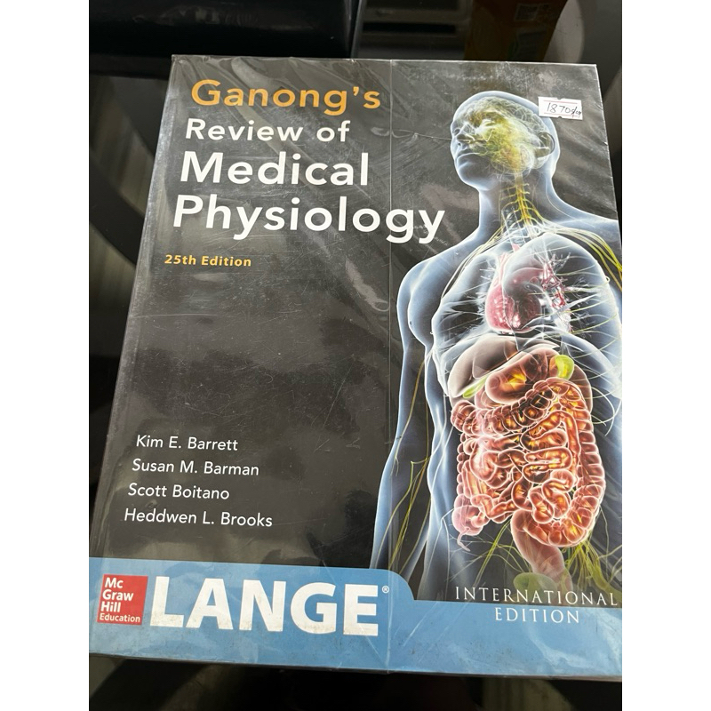 Ganong's Review of Medical Physiology 26th Edition | Shopee Philippines