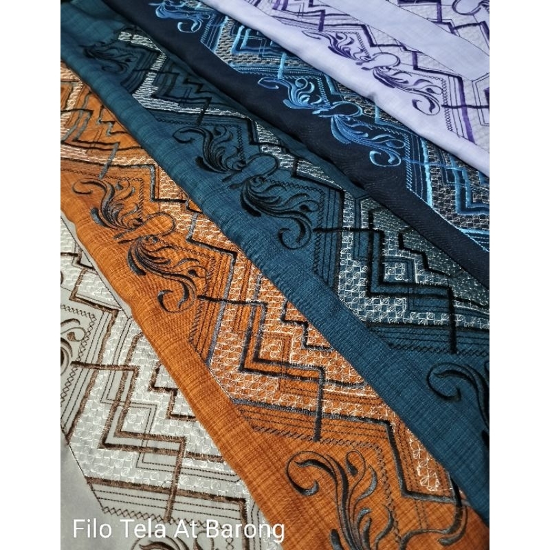 Tela Barong: Fabric with Burda for long sleeves | Shopee Philippines