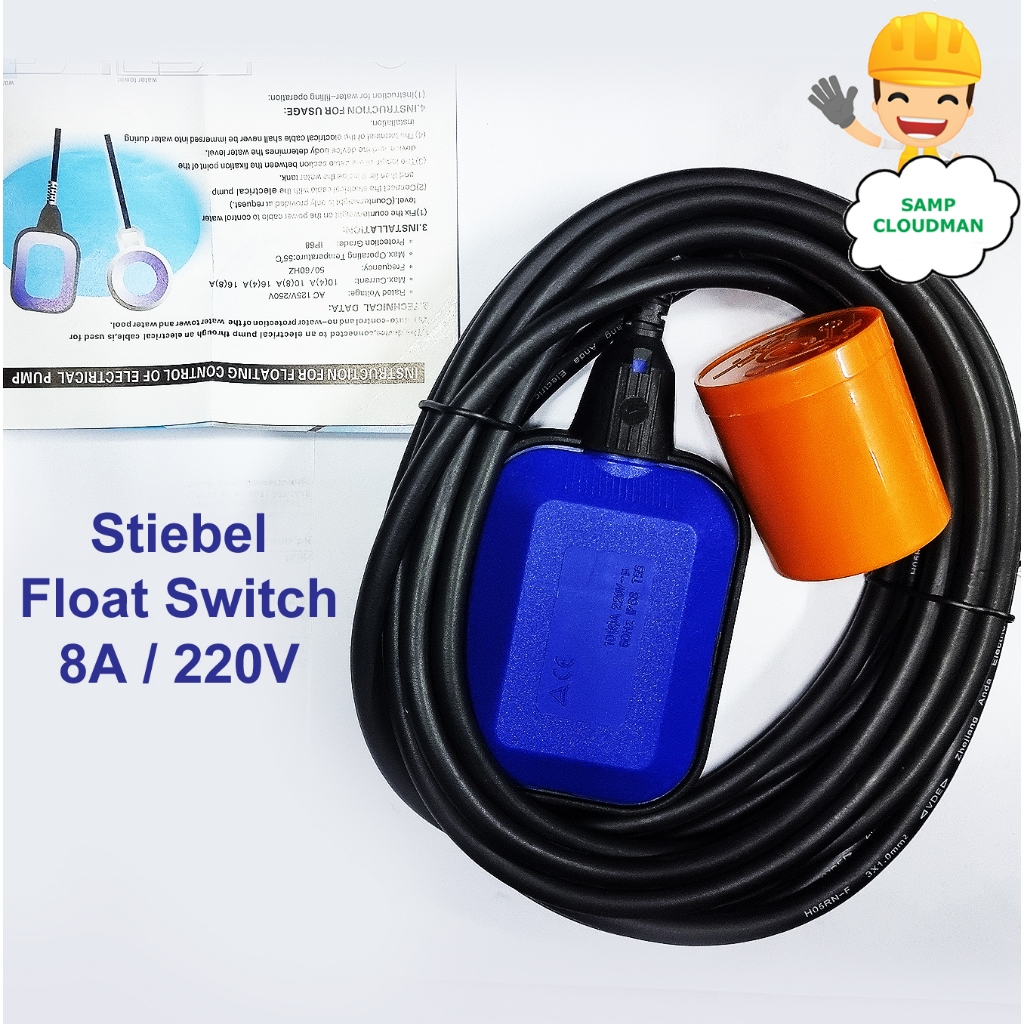 Stiebel / Bolzano Float Switch 8A 220V Water Tank Float Switch BFS-01 ...